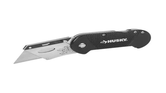 How To Close A Husky Folding Utility Knife Like A Pro: Step-by-Step ...