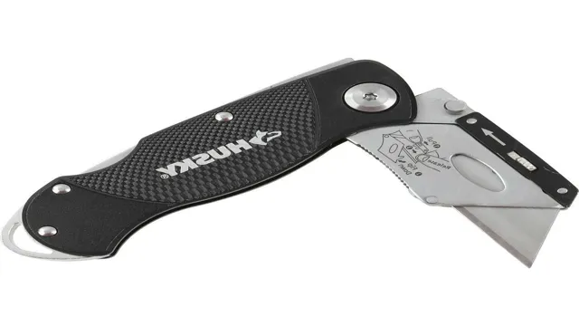 How To Fold A Husky Utility Knife: Step-by-Step Guide To Safe Storage ...