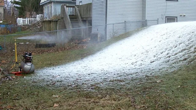 How To Make A Snow Machine Without An Air Compressor: DIY Guide | Tools ...